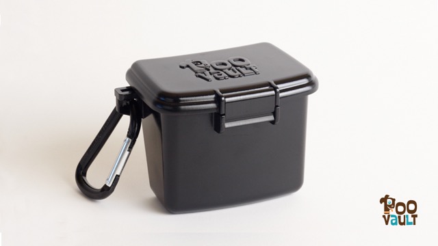 Poo Vault - Product for Holding Smelly Dog Poop Bags on Walks